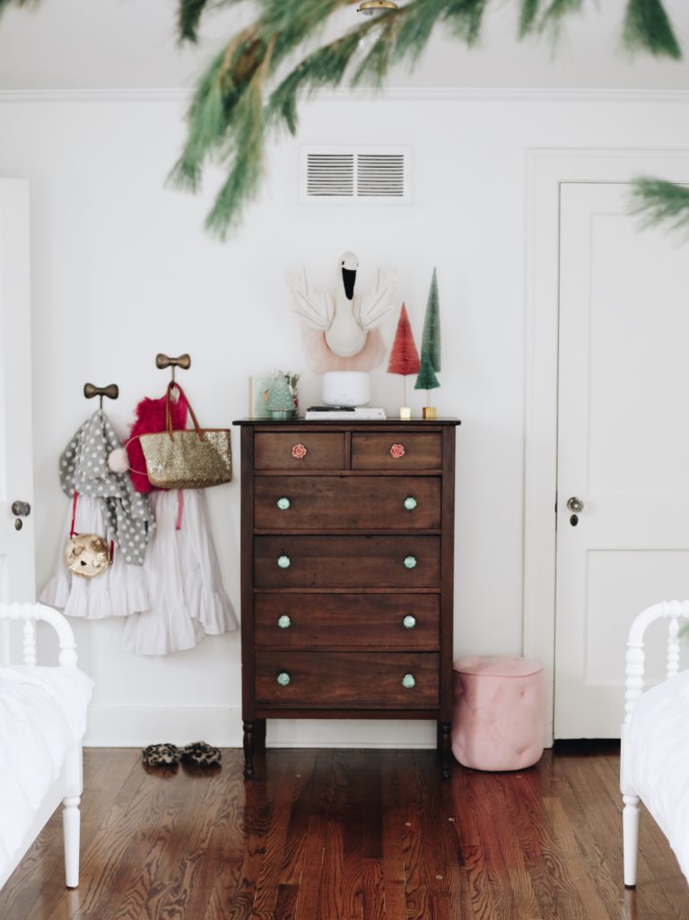 Holiday Cheer in the Girls’ Rooms