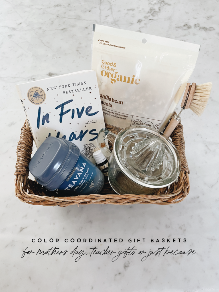 Color Coordinated Gift Basket Ideas