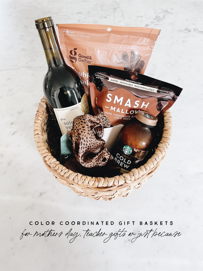 Color Coordinated Gift Basket Ideas