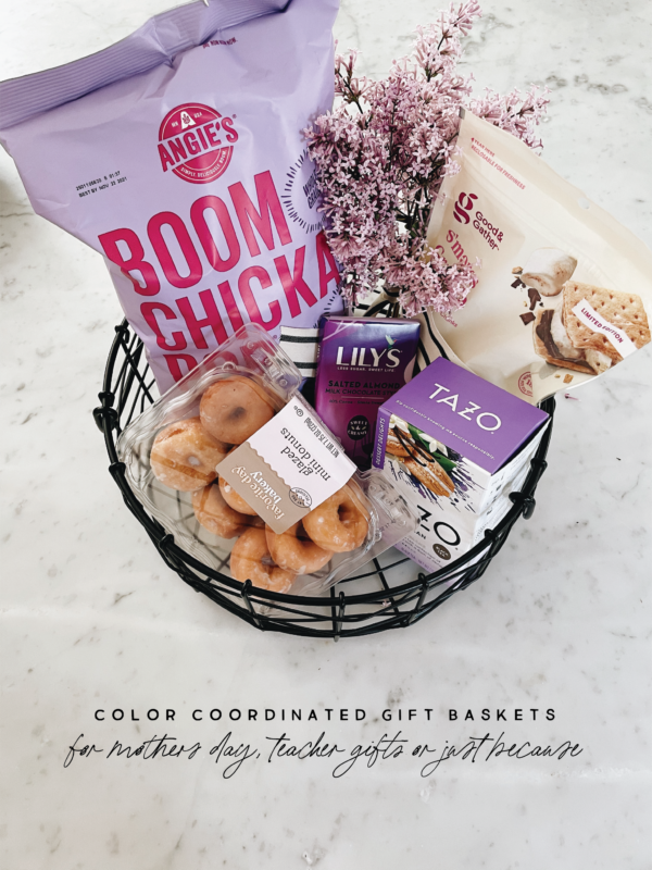 Color Coordinated Gift Basket Ideas